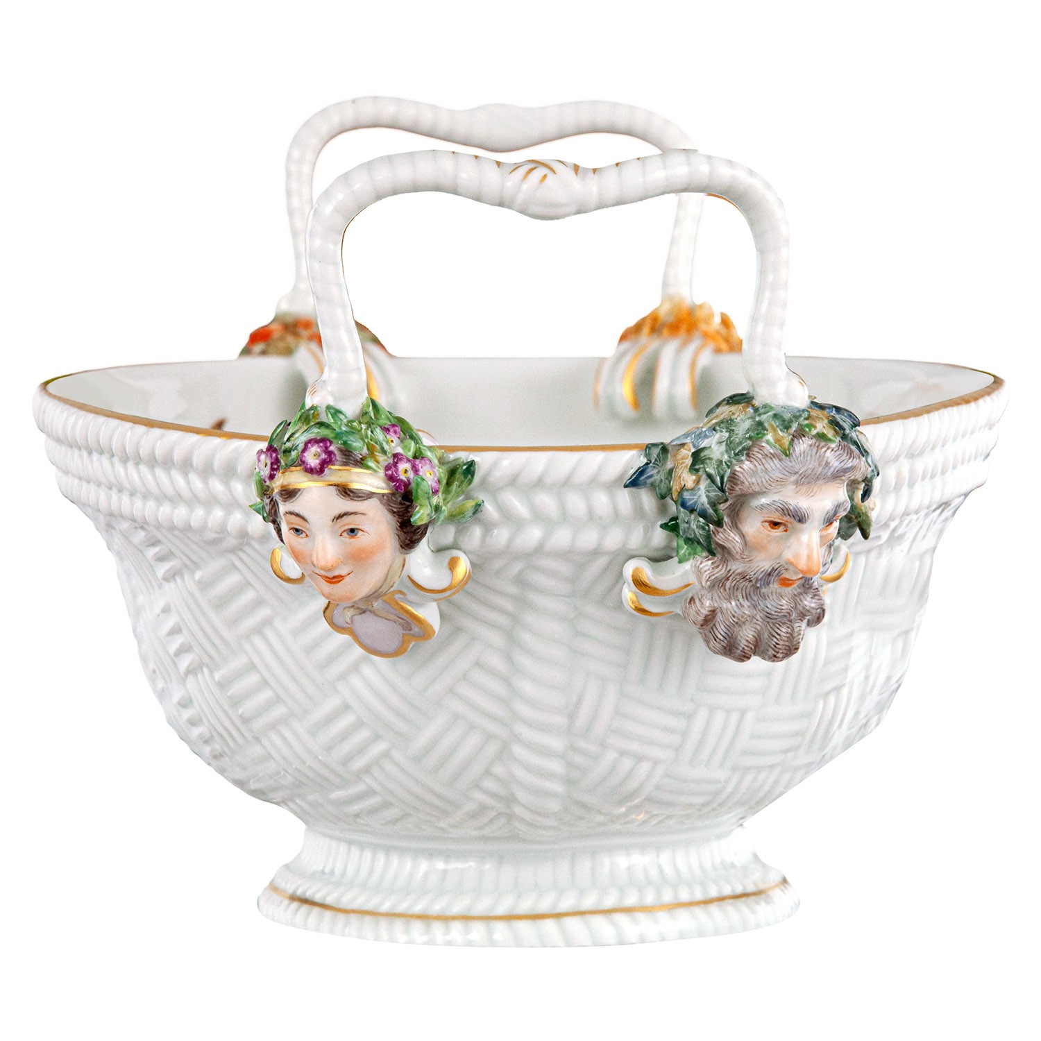 Ваза для фруктов с маскаронами "4 Сезона Года" Компания Art-Salon